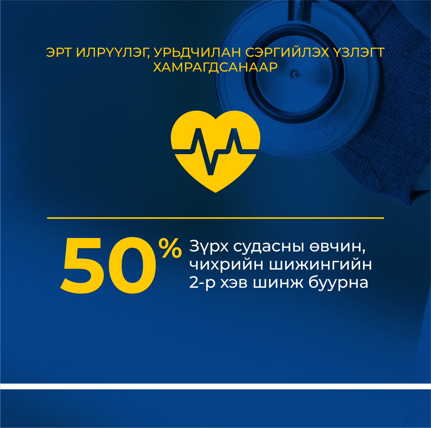 ЭМЯ Эрүүл мэндийн эрт илрүүлгийн шинжилгээнд иргэдийг үнэ төлбөргүй